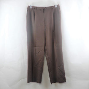 Sag Harbor | Pants & Jumpsuits | Sag Harbor Brown Stretch Straight Leg ...